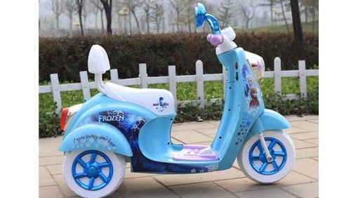 Xe máy điện trẻ em Elsa QM-168 thiết kế mới nhất 2017