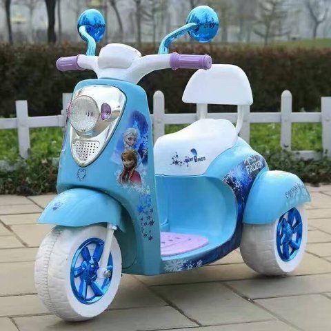 Xe máy điện trẻ em Elsa QM-168 thiết kế mới nhất 2017